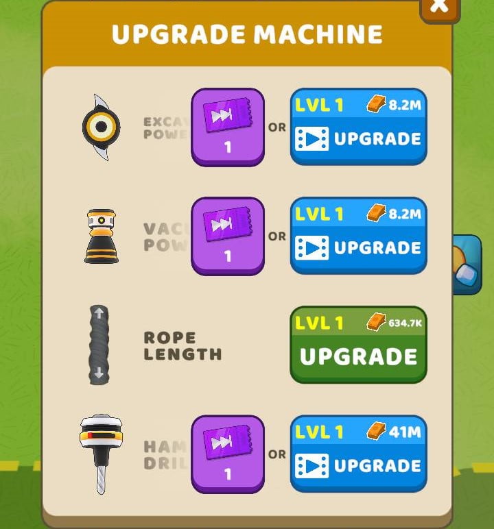 【Drill and Collect – Idle Miner】エリア15クリアの流れ 7日攻略【ポイ活】 – くろえブログ